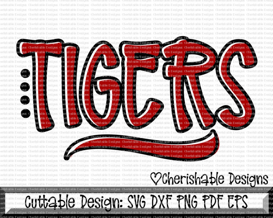 Tigres Svg, Fútbol Svg, Béisbol Svg, Cheerleader Svg, Baloncesto Svg ...