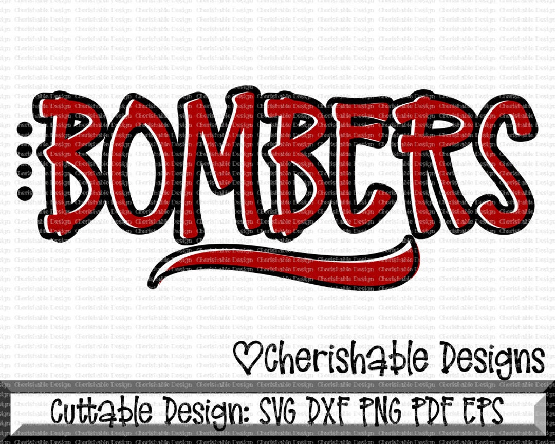 Bombers Svg, Football Svg, Baseball Svg, Softball Svg, Basketball Svg ...