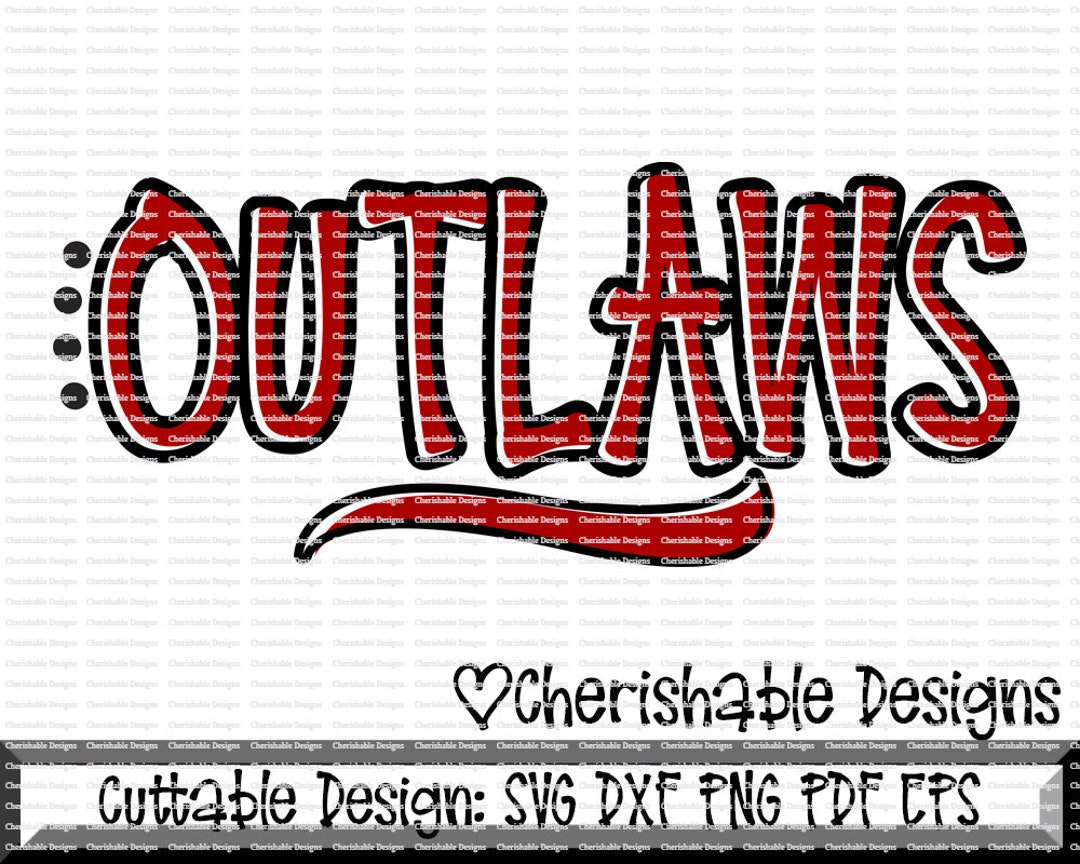 Outlaws Svg, Football Svg, Baseball Svg, Cheerleader Svg, Basketball ...