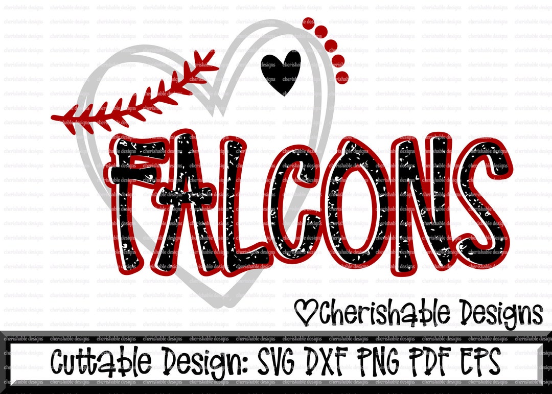 Baseball Svg, Softball Svg, Falcons Baseball Cutting File, Distressed ...