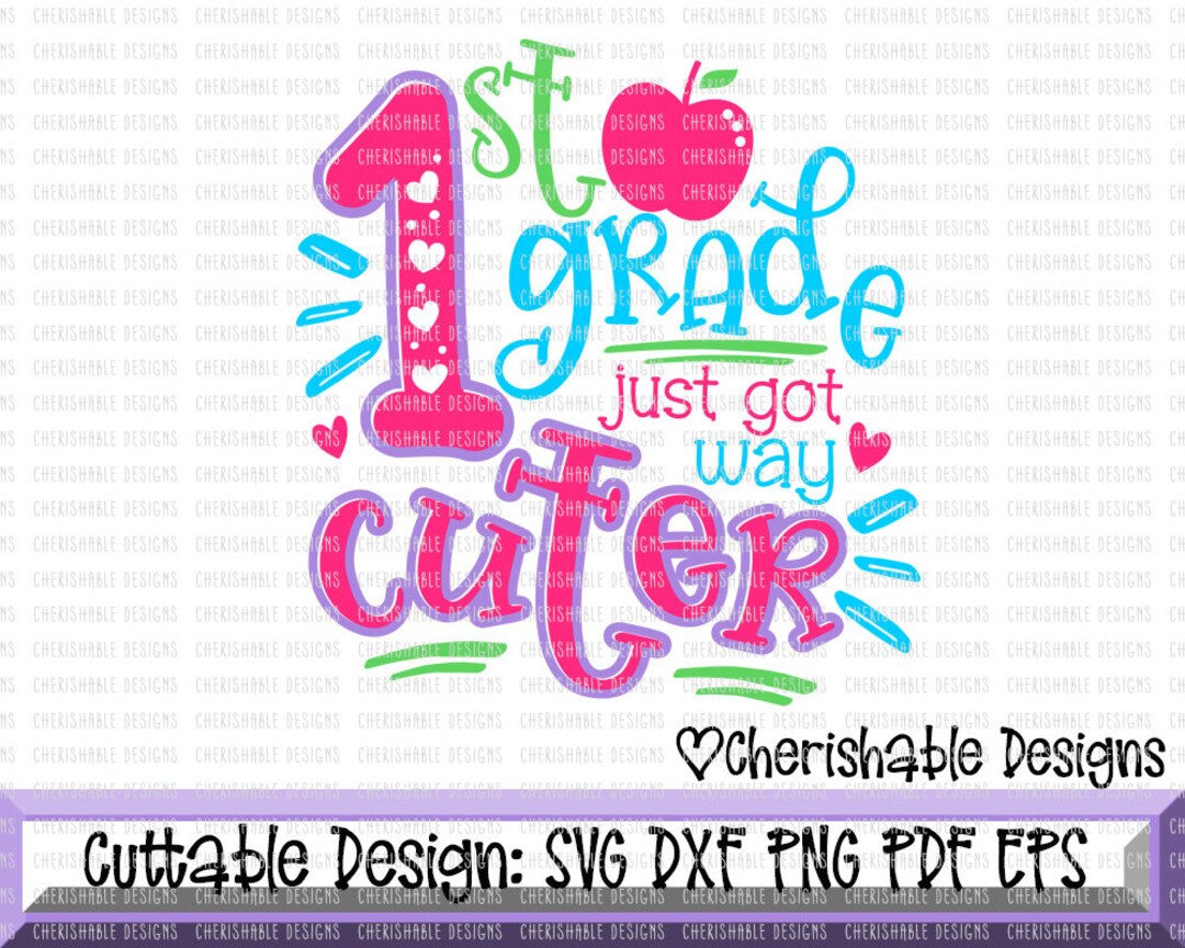 1st Grade Svg, First Grade Svg, School Svg, Back to School Svg, Last ...
