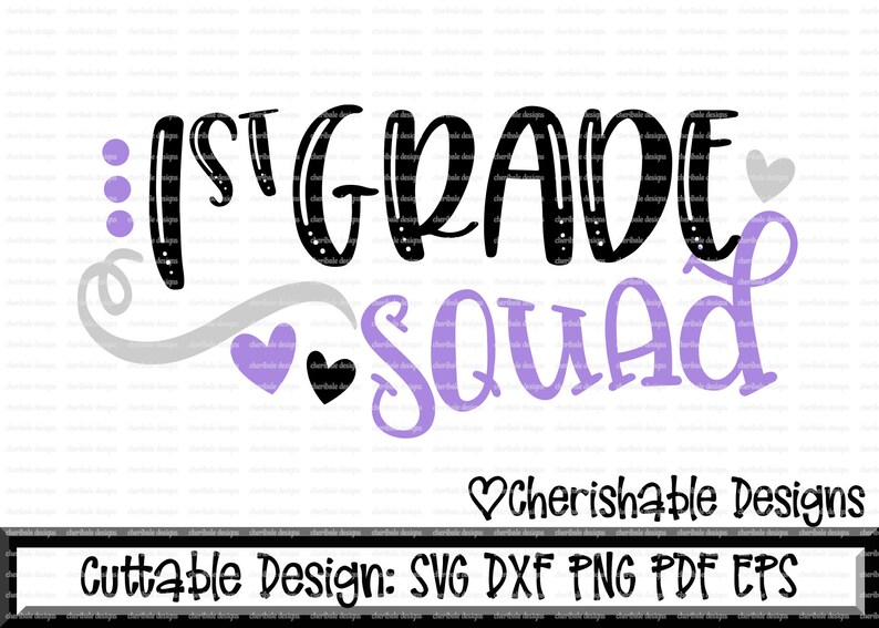 1st Grade Squad Svg School Svg Teacher Tribe Svg Last Day - Etsy