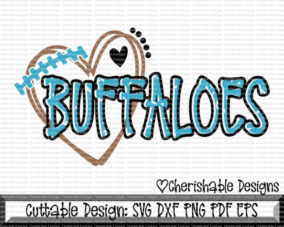 Football Svg Buffaloes SVG Buffaloes Football Cutting File - Etsy