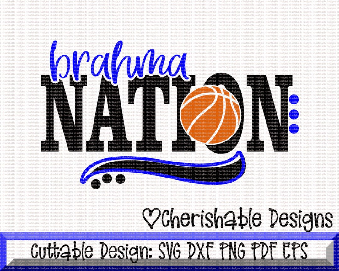 Basketball Svg, Brahmas SVG, Brahma Nation Svg, Brahma Pride Cut File ...