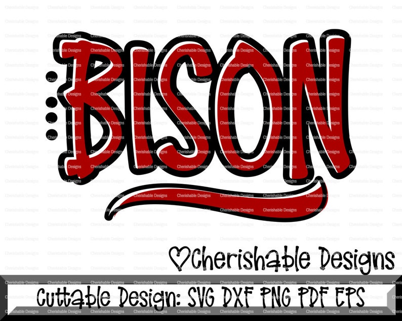 Bison Svg Football Svg Baseball Svg Cheerleader Svg - Etsy