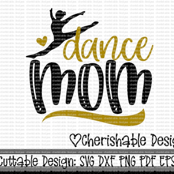 Dance Mom Svg - Etsy
