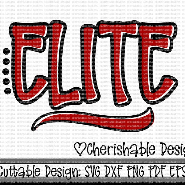 Elite Svg - Etsy