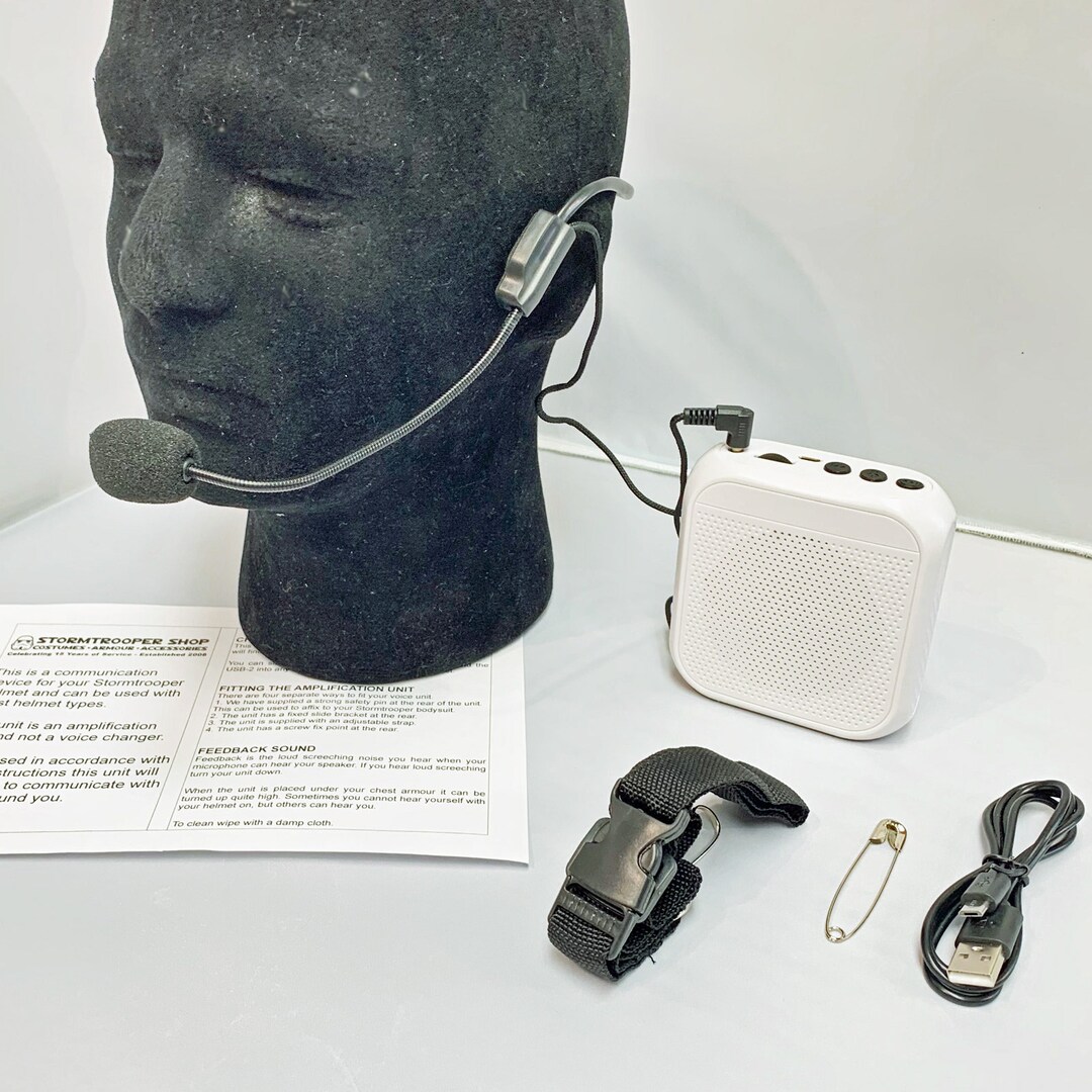Star Wars Stormtrooper Voice Amplification Unit - Etsy