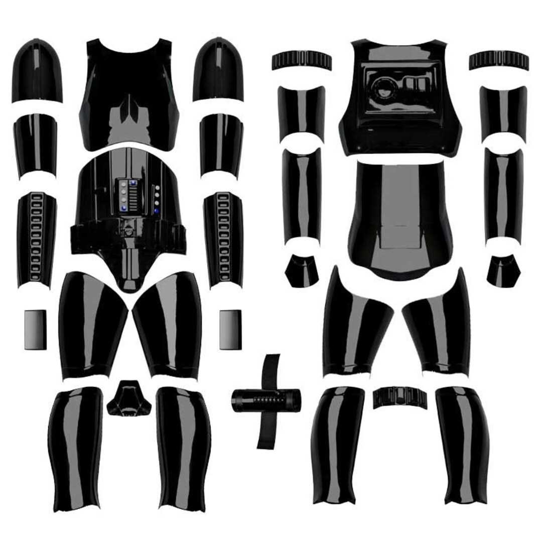Star Wars Shadowtrooper Costume Armour Kit Version 1 - No Helmet - Etsy