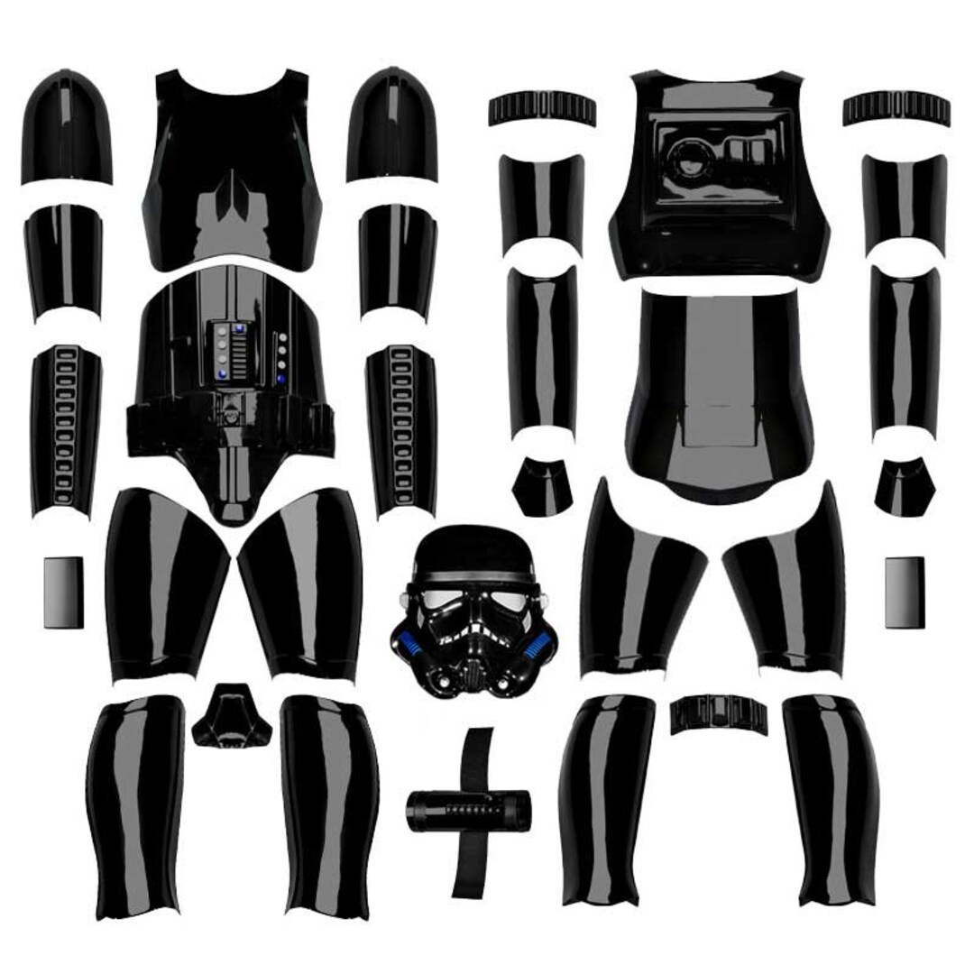Star Wars Shadowtrooper Costume Armour Kit Version 2 With Helmet - Etsy
