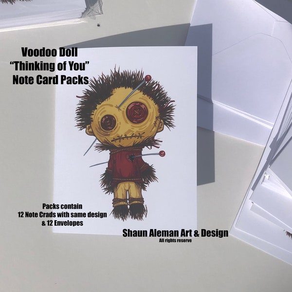 Voodoo Doll Invitation - Etsy