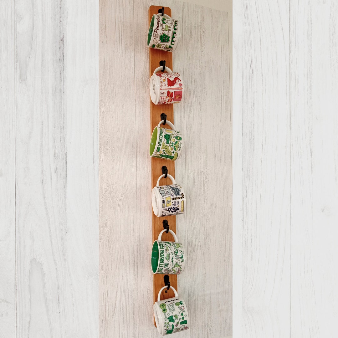 You Are Here Mug Rack Starbucks Been There Vertical Mug Rack Rae Dunn ...