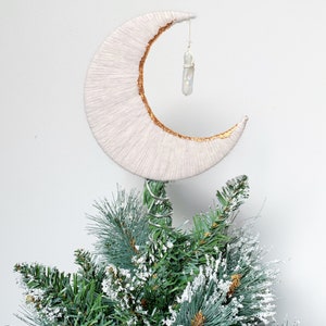 Tree Topper, Christmas Moon - Etsy