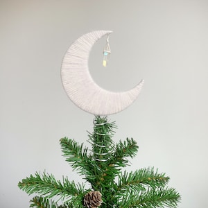 Tree Topper, Christmas Moon - Etsy