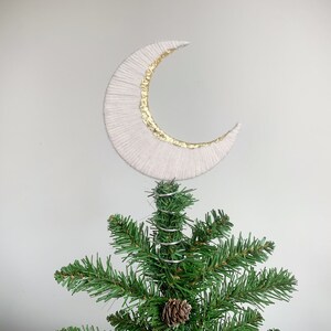 Tree Topper, Christmas Moon - Etsy