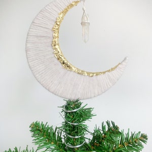 Tree Topper, Christmas Moon - Etsy