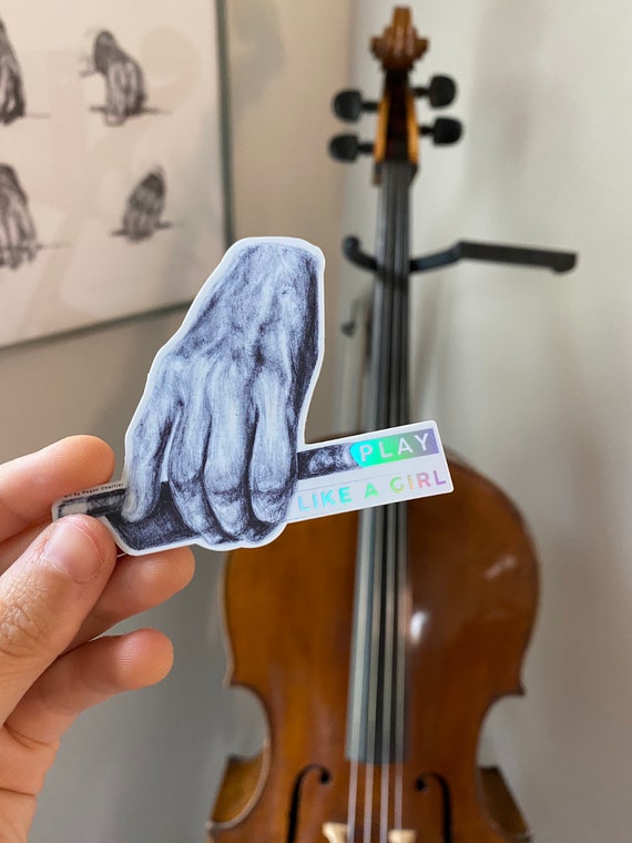 Cello Case Stickers
