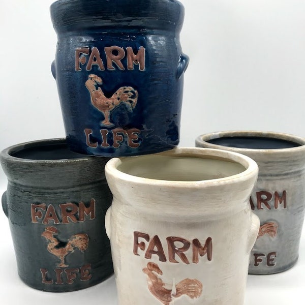 Chicken Planter Pot - Etsy