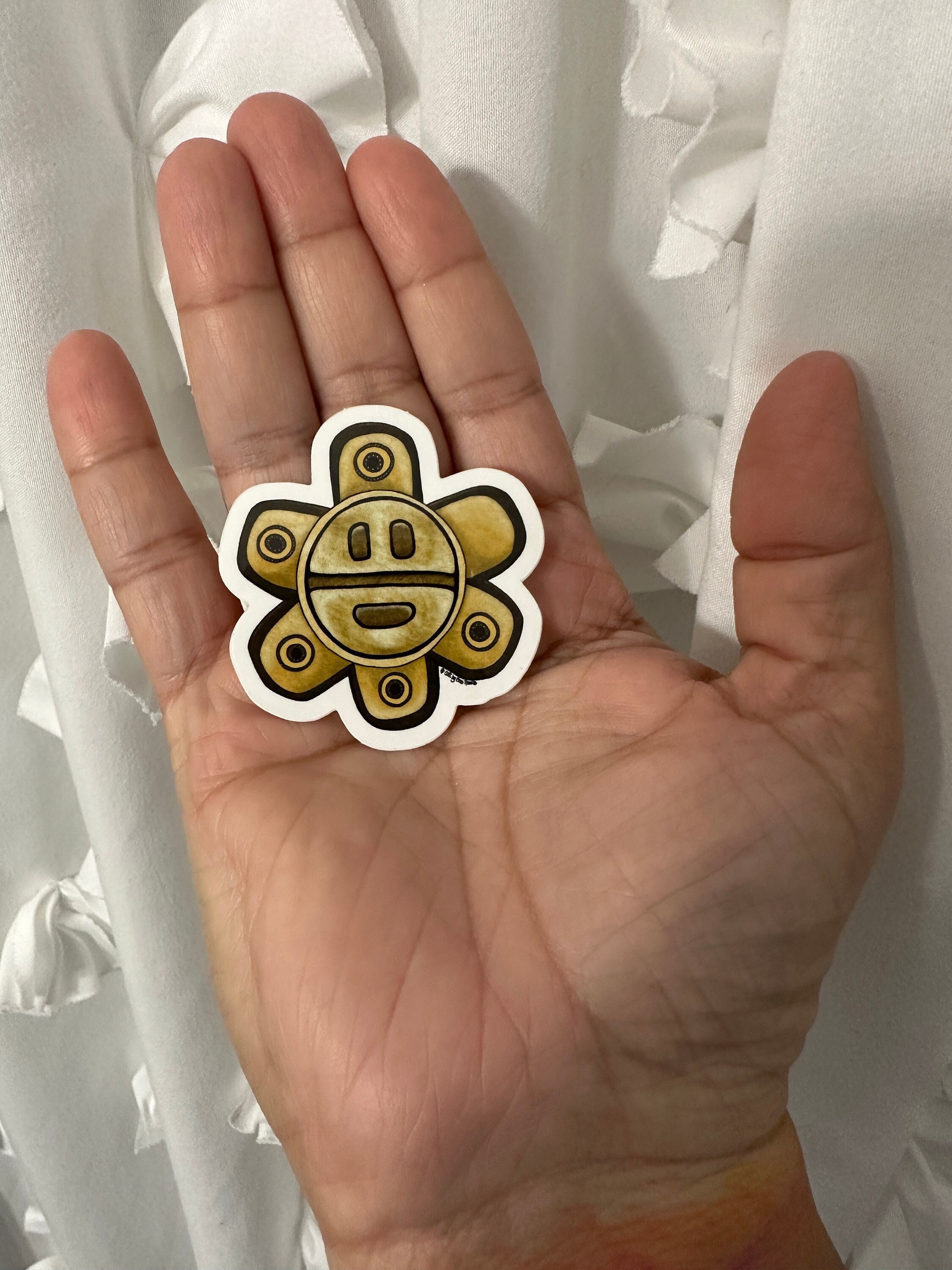 Taino Cultural Sticker “sol De Jayuya” Free Shipping - Etsy