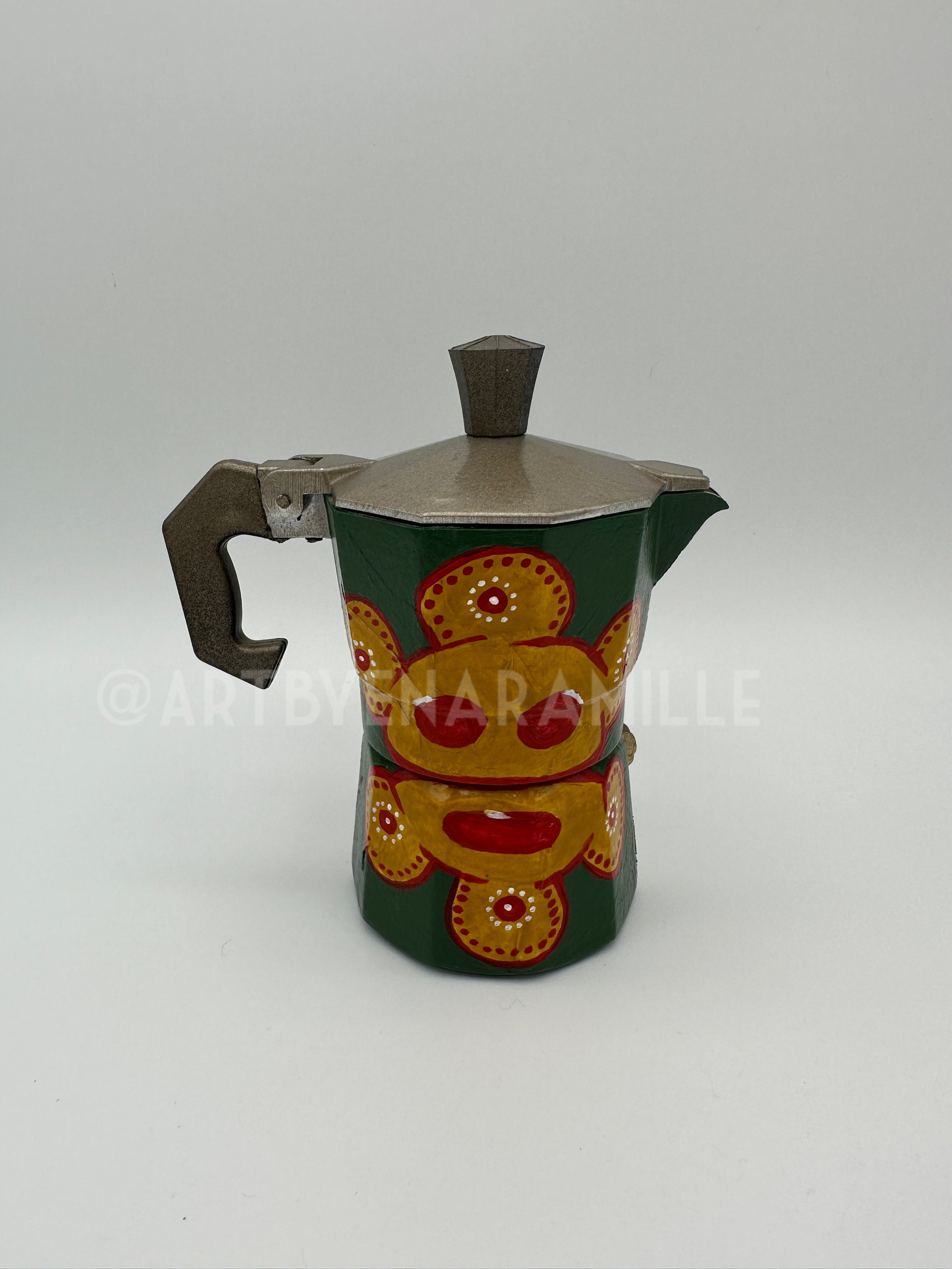 Taino Sun Puerto Rico Coffee Pot-small Size - Etsy