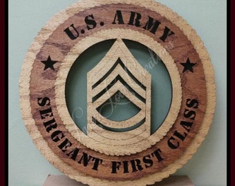 First Sergeant Plaque - Etsy