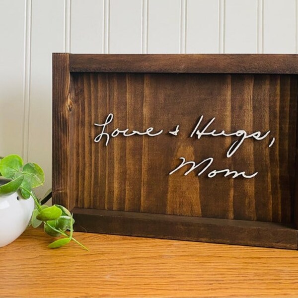 Handwriting Sign - Etsy