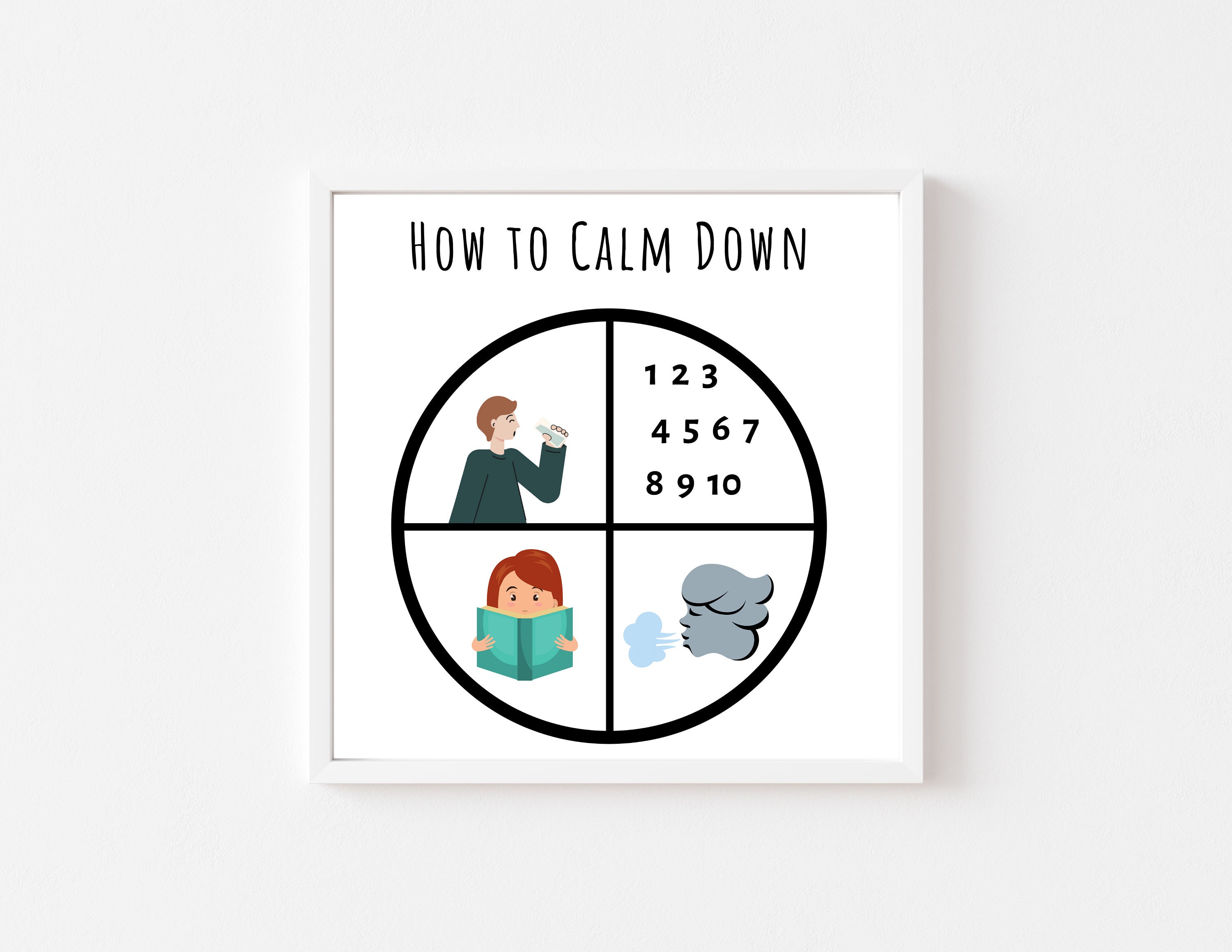 Calm Down Chart - Etsy