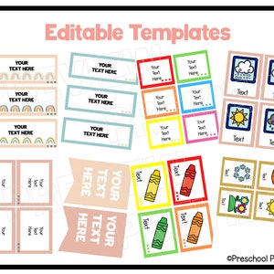 Boho Rainbow Classroom Decor Preschool Focus Wall - Etsy