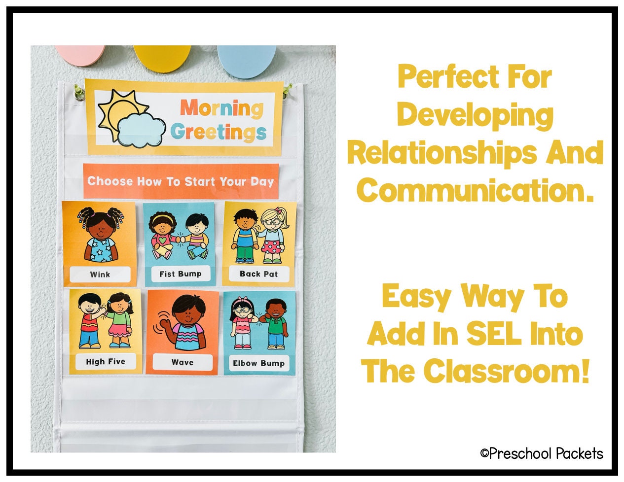 Retro Classroom Decor Morning Greetings SEL - Etsy