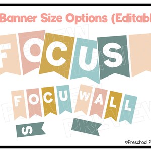 Boho Rainbow Classroom Decor Preschool Focus Wall - Etsy