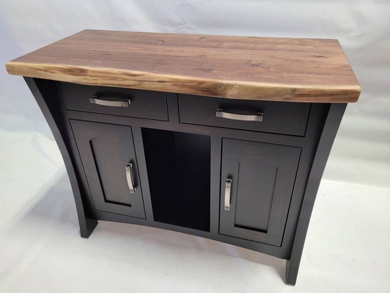 Live Edge Hand Crafted Mini Buffet Made in the USA With Free - Etsy