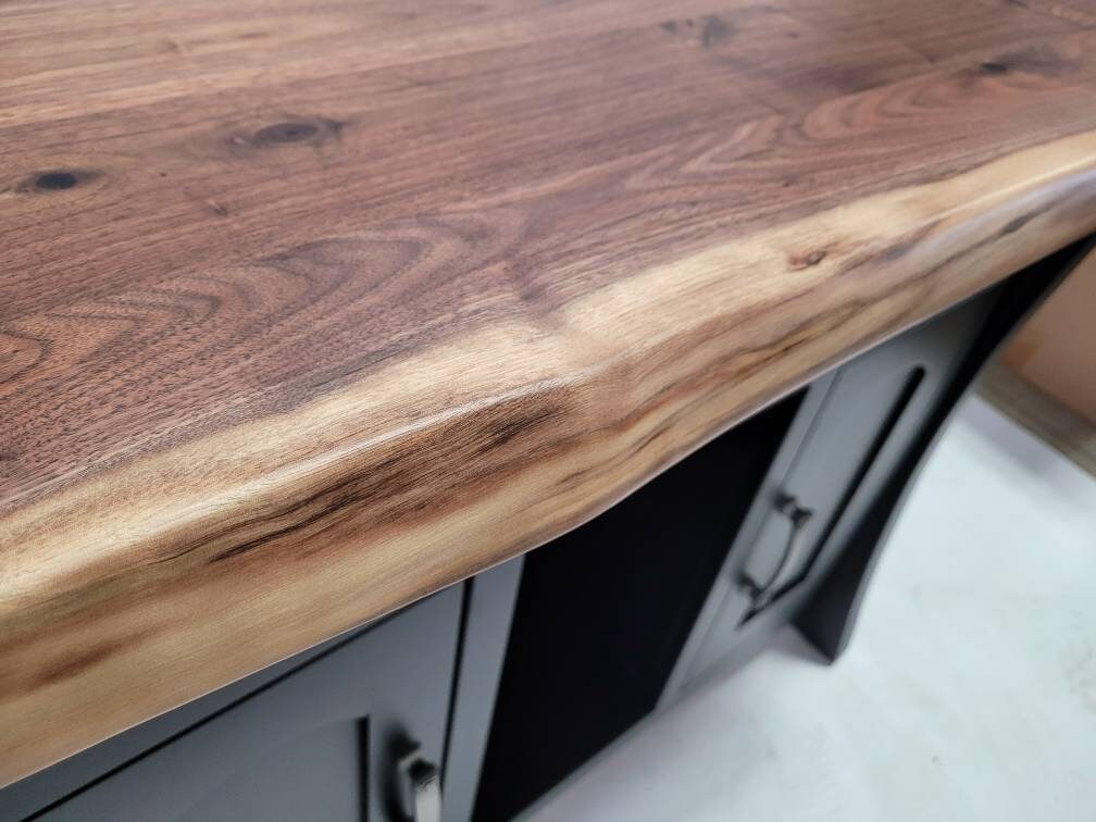 Live Edge Hand Crafted Mini Buffet Made in the USA With Free - Etsy