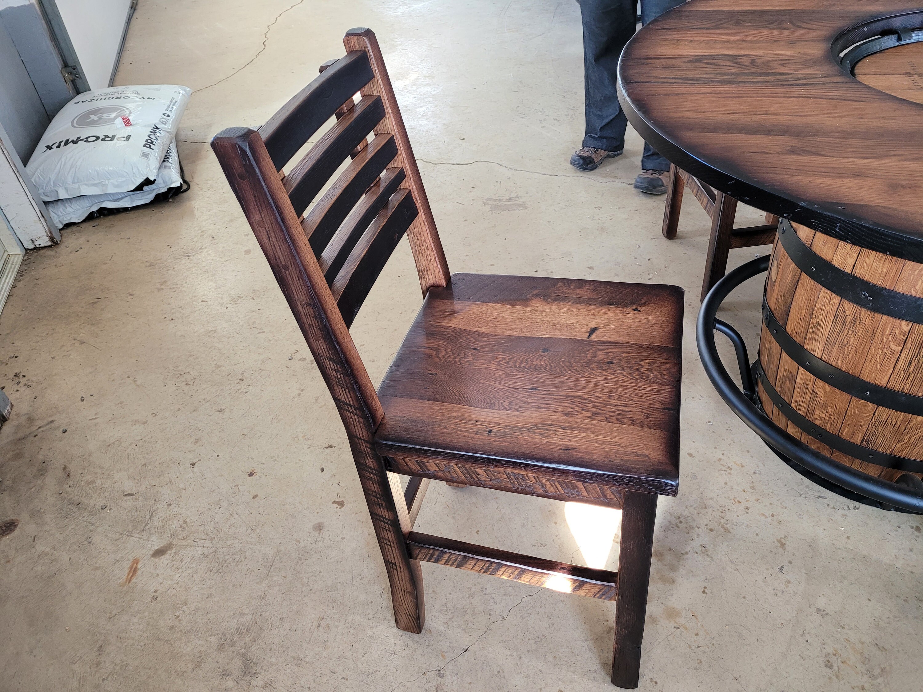 Buffalo Trace® Whiskey Barrel, Table Top (reclaimed Barn Wood)with ...