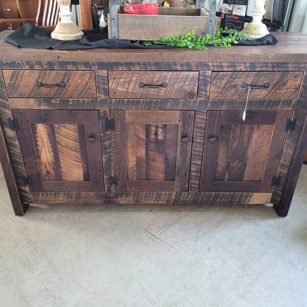 Rustic Buffet - Etsy