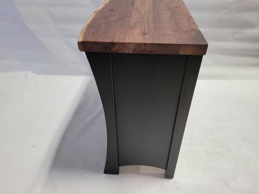 Live Edge Hand Crafted Mini Buffet Made in the USA With Free - Etsy