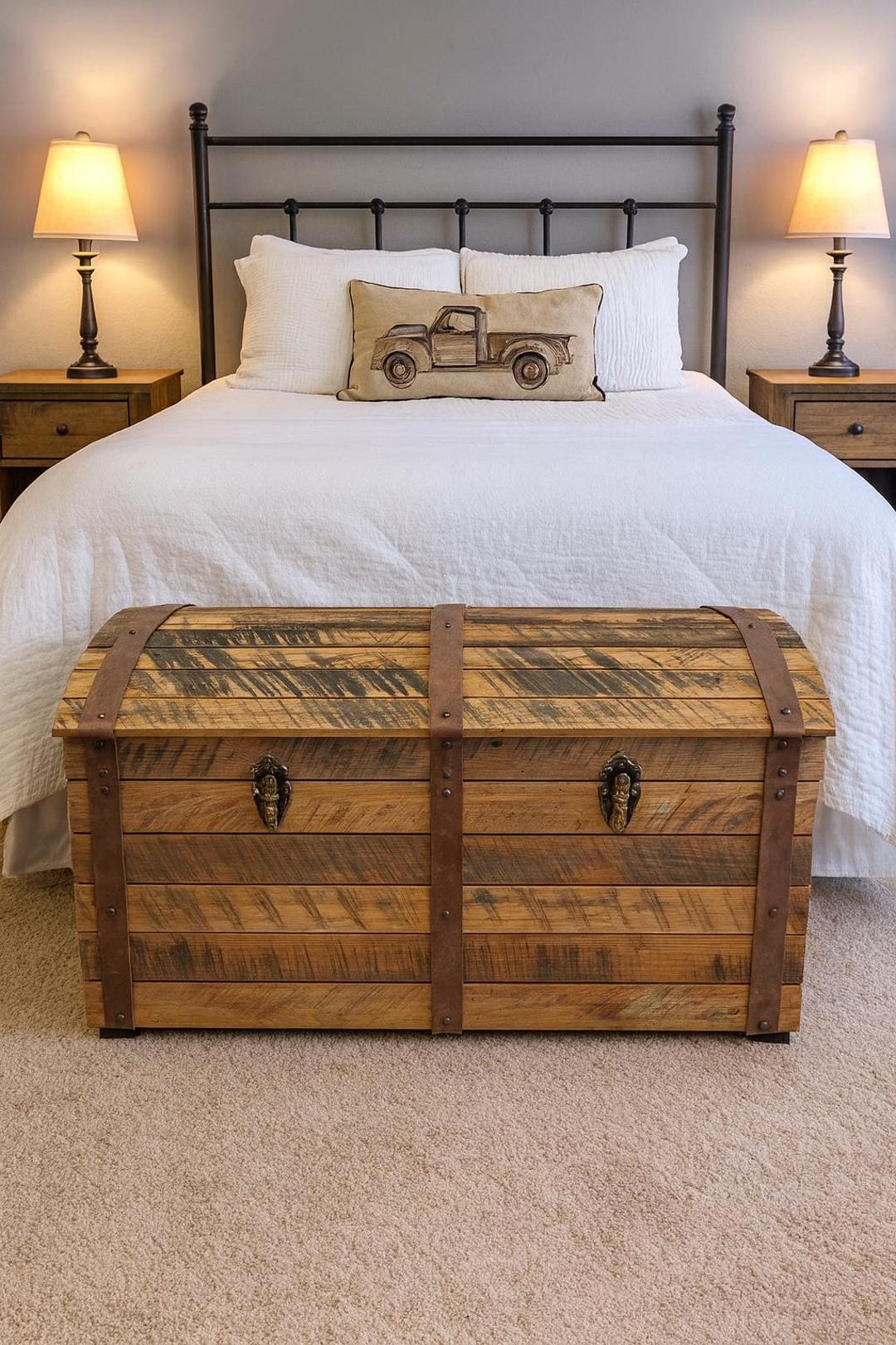 Reclaimed Barn Wood Trunk Reclaimed Chest - Etsy