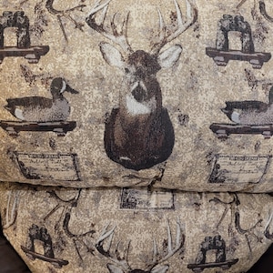 Whitetail Deer Rocker/recliner - Free Delivery! - Etsy