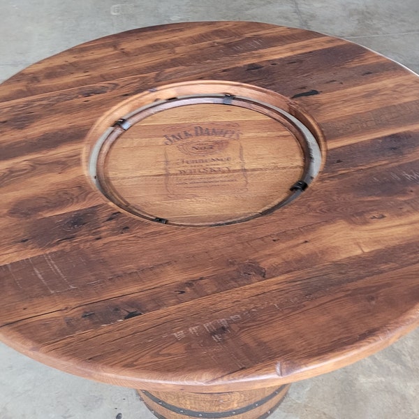 Whiskey Barrel Table - Etsy
