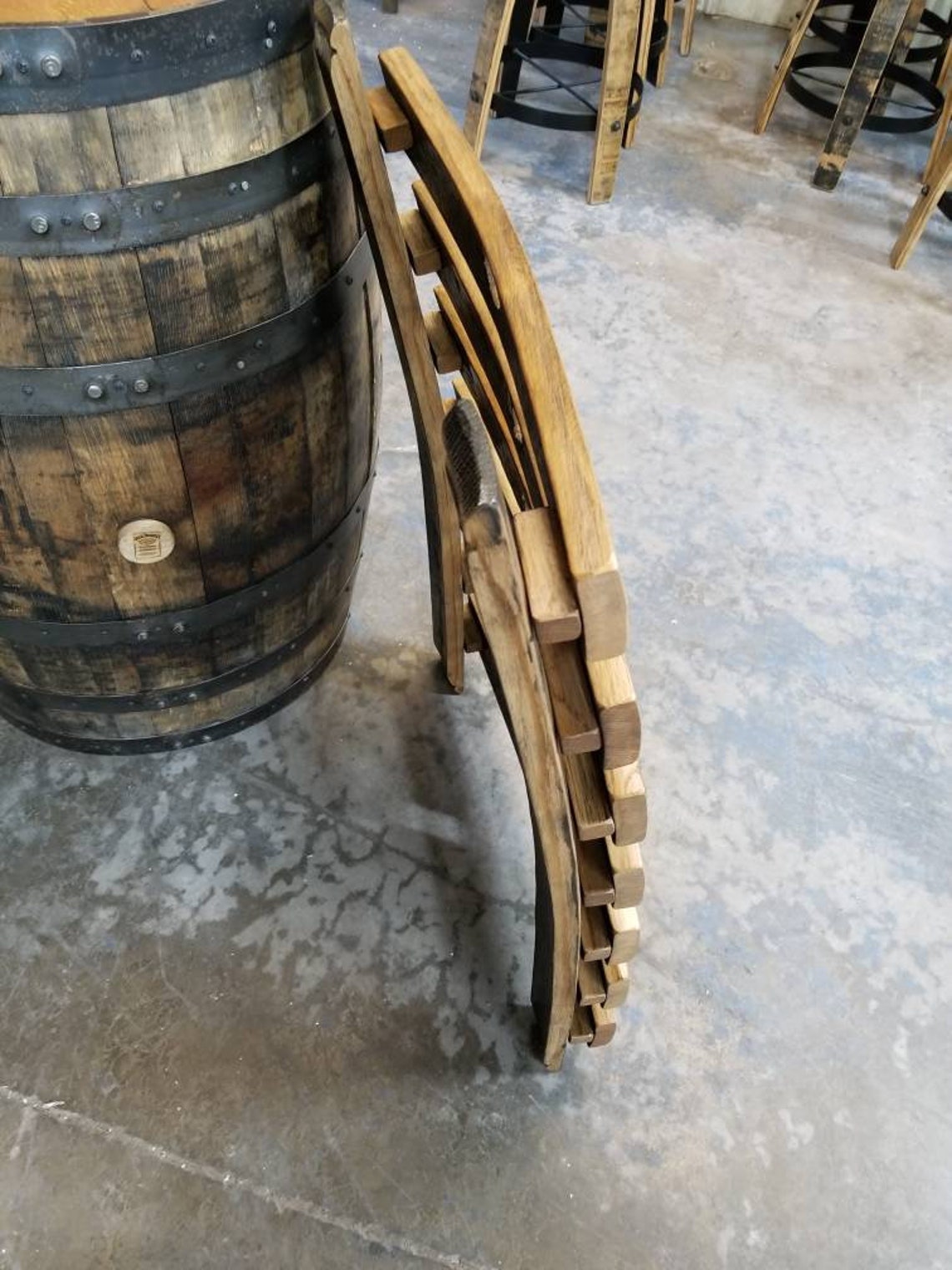 Barrel Stave Stemware Holder / Wine Glass Rack - Cheapest Price Around ...