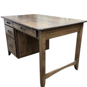 Amish Built Maple Student Desk - Free Shipping - Etsy