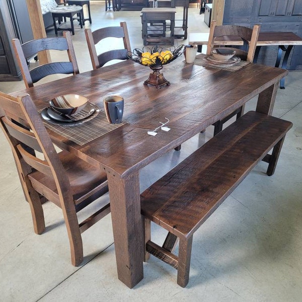 Reclaimed Table - Etsy