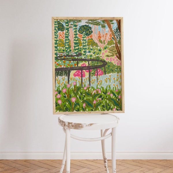 Oil Pastel Painting - Etsy