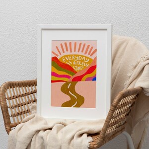 Motivational Quotes Poster | Colorful Wall Art | Pink Self Love Print ...