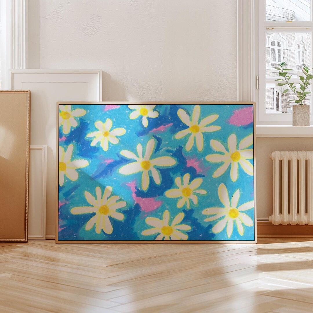 Abstract Floral Botanical Wall Art, Colorful Wall Art, Abstract Wall ...