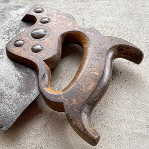 Antique Vintage 30s 1930s British Spear Jackson Hand Saw Tool Sheffield ...