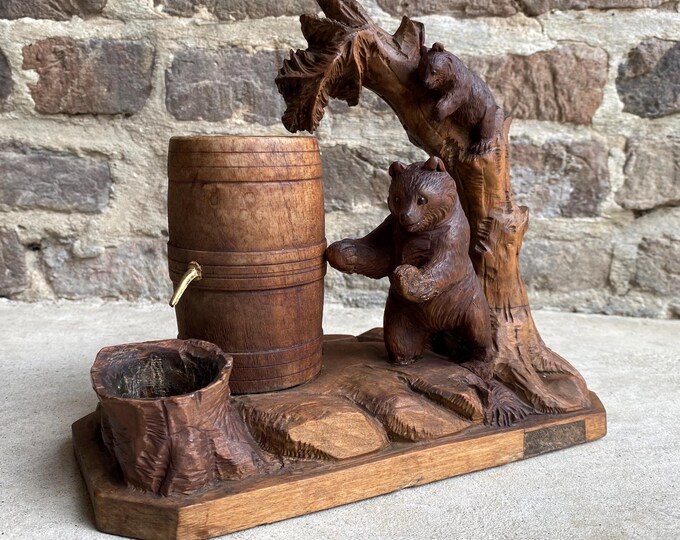 Antique Vintage Early 1900’s Black Forest Schwarzwalder Folk Art ...