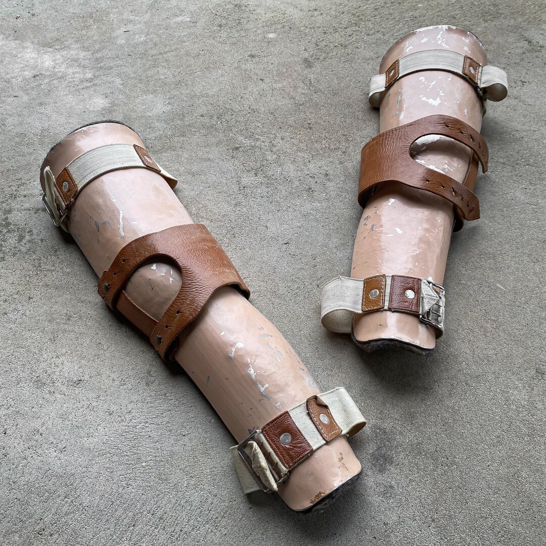 Antique Vintage 1930s 30s Wire Splints Leather Medical Oddity Curiosity ...