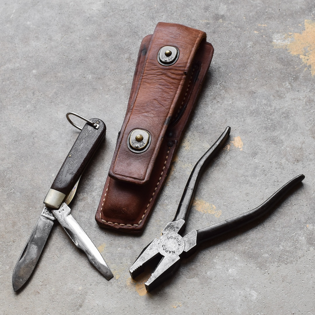 Vintage 50s 1950s US Army Signal Corps Military Lineman Linemen Tool ...