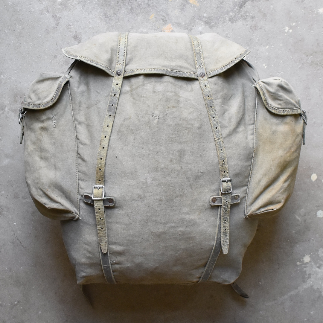 Vintage 50s 1950s Norwegian Bergans Rucksack Pack Backpack Bag Hiking ...