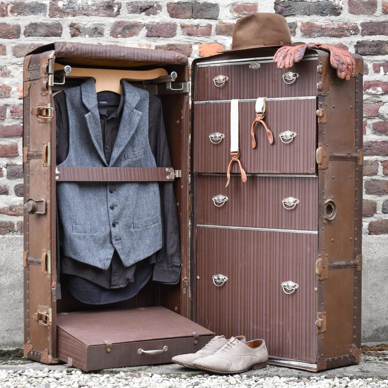 Wardrobe Trunk - Etsy